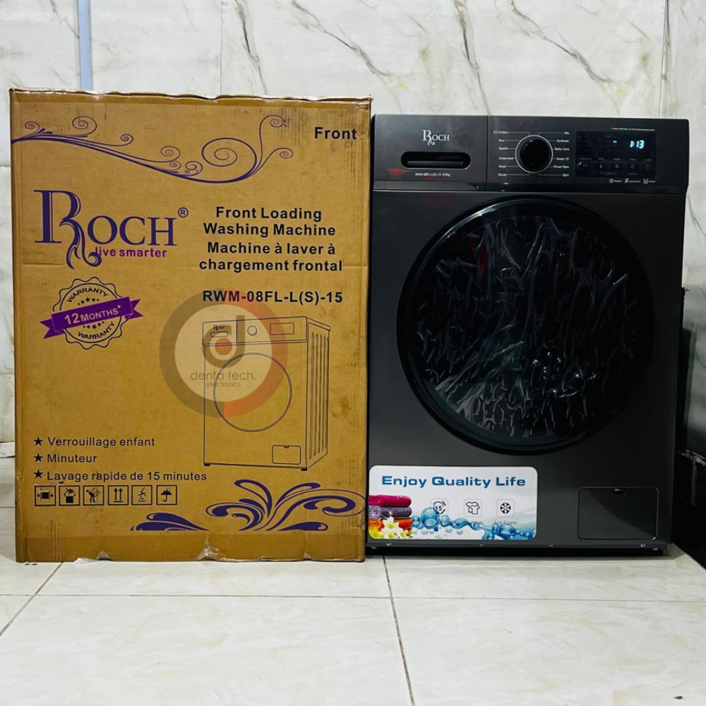 ROCH 8KGS Front Load Washing Machine Price in Kenya | Denfa Tech ...